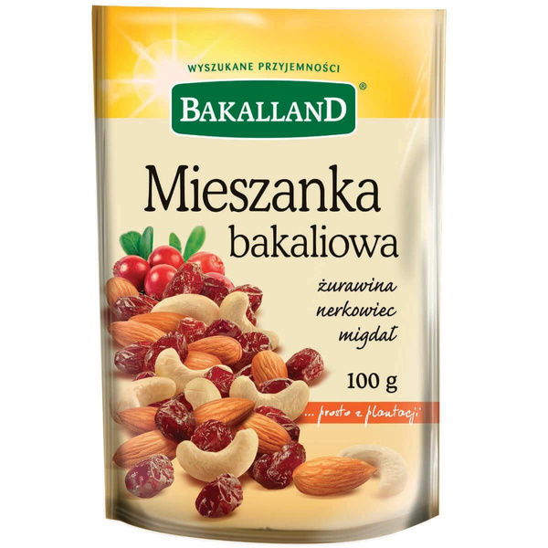 Mieszanka bakaliowa Bakalland 100g - Extrabiuro.pl