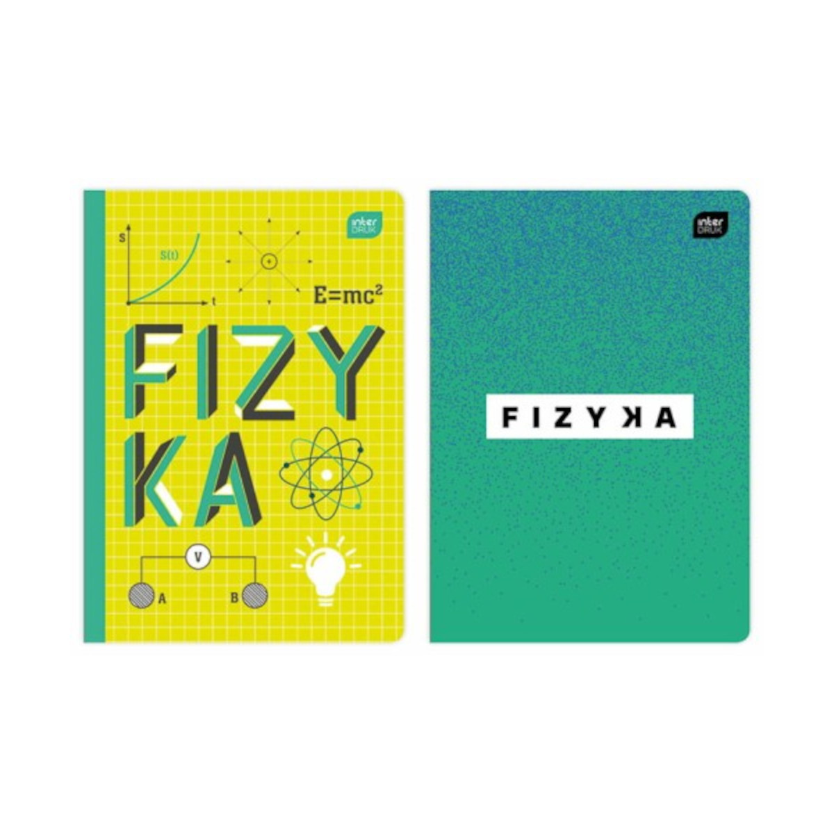 Zeszyt A5 60 kartek fizyka Interdruk przedmiotowy - Extrabiuro.pl
