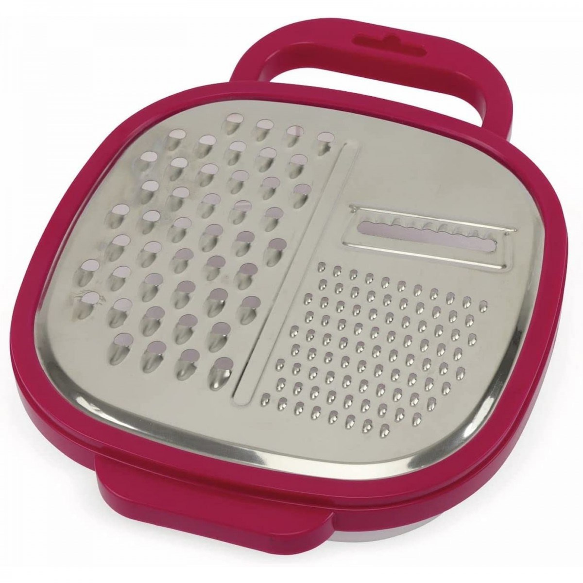 Tarka z pojemnikiem wielofunkcyjna Alpina różowa - Extrabiuro.pl