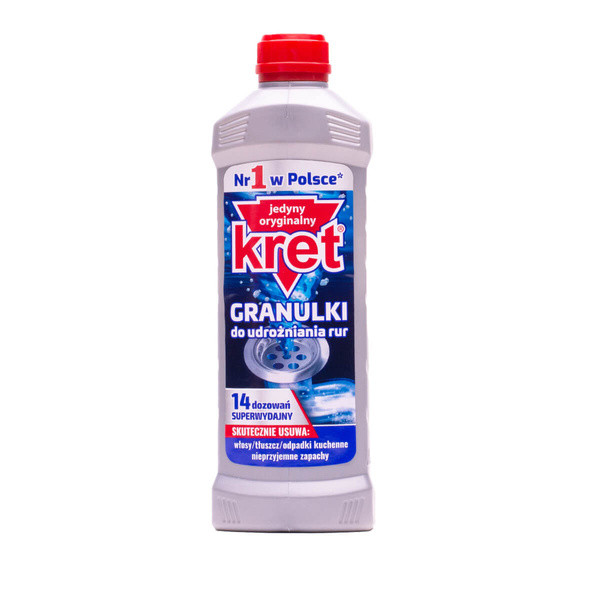 Udrażniacz do rur w granulkach 560g Kret - Extrabiuro.pl